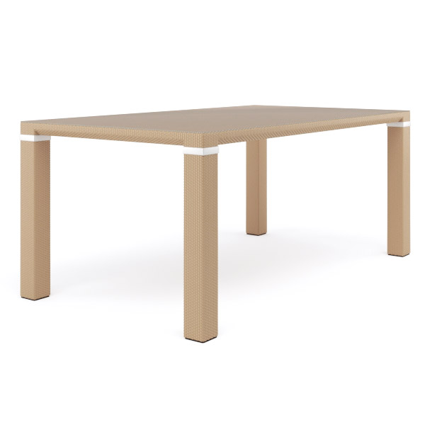 UNI DINING TABLE 80X80CM INCL. TEMPERED GLASS TOP 6MM