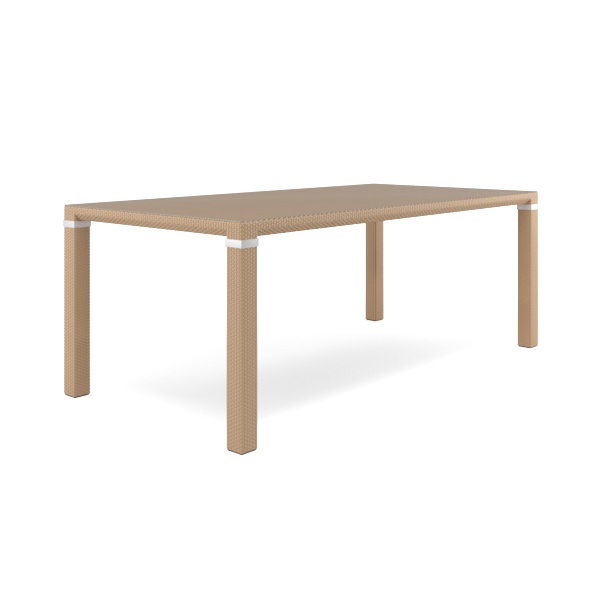 UNI DINING TABLE 80X80CM INCL. TEMPERED GLASS TOP 6MM
