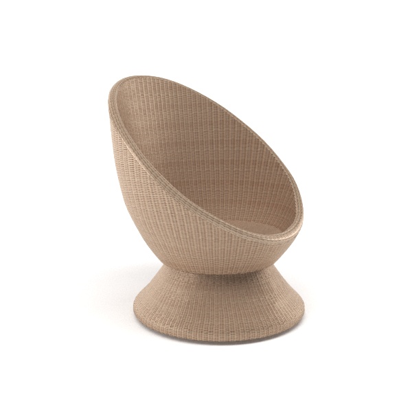 COSMOS LOUNGE CHAIR WITH HIGH BACK REST SWIVELLING 360°