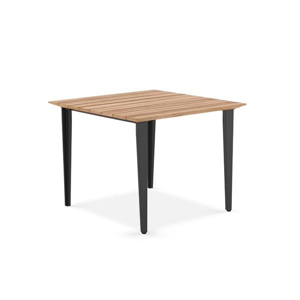 VISTA DINING TABLE 95X95CM INCL. TEAK TABLE TOP